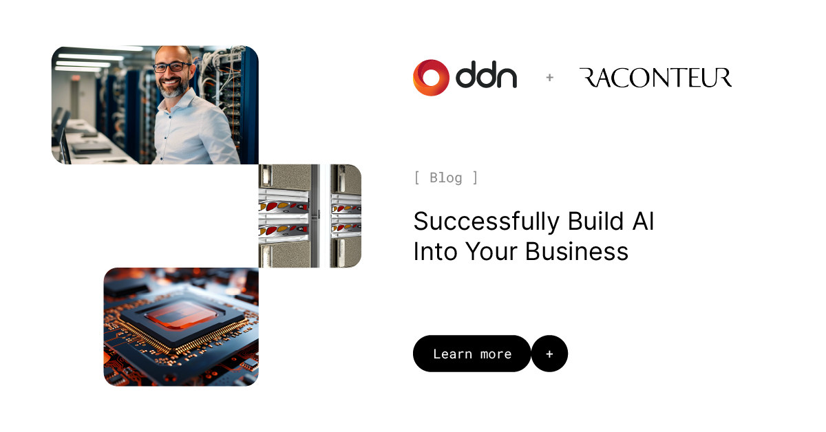 Successfully Build AI Into Your Business - DDN