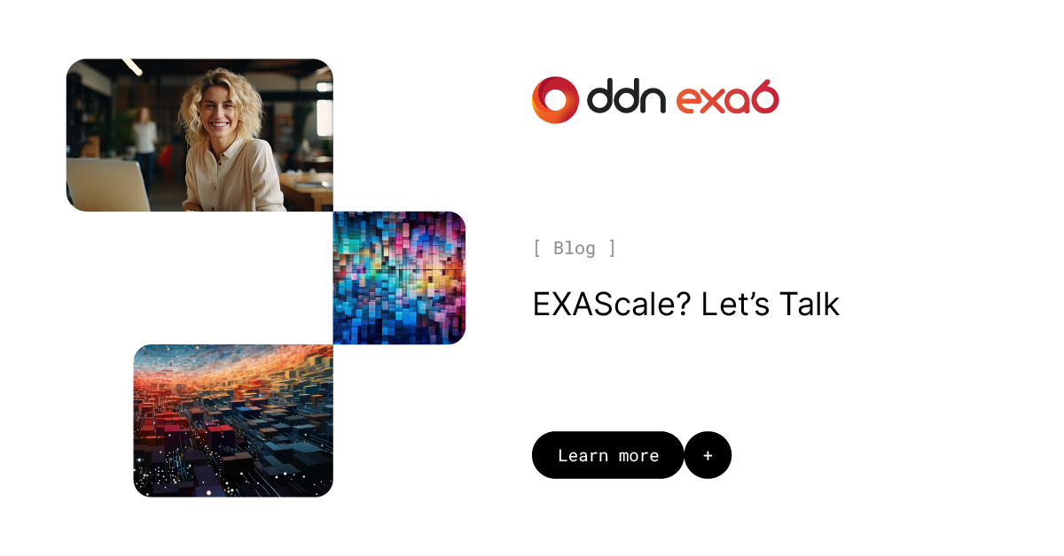 EXAScale? Let's Talk