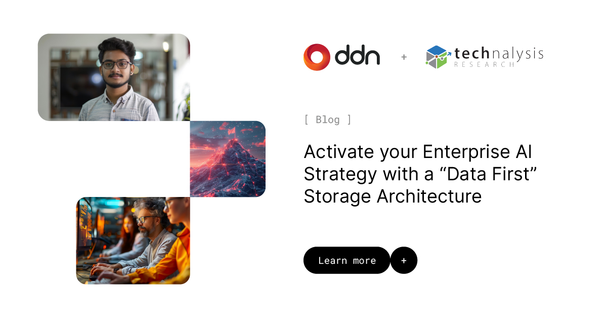 Activate your Enterprise AI Strategy with “Data First” Storage Architecture - DDN