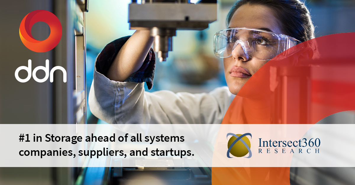 DDN Storage Ranks Number One in Intersect360 User Survey for Storage - DDN