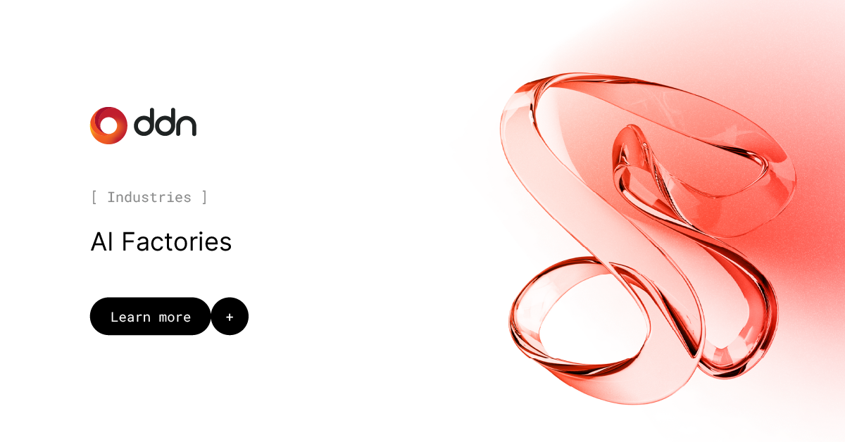 Data Intelligence Platform for AI Factories | DDN Solutions