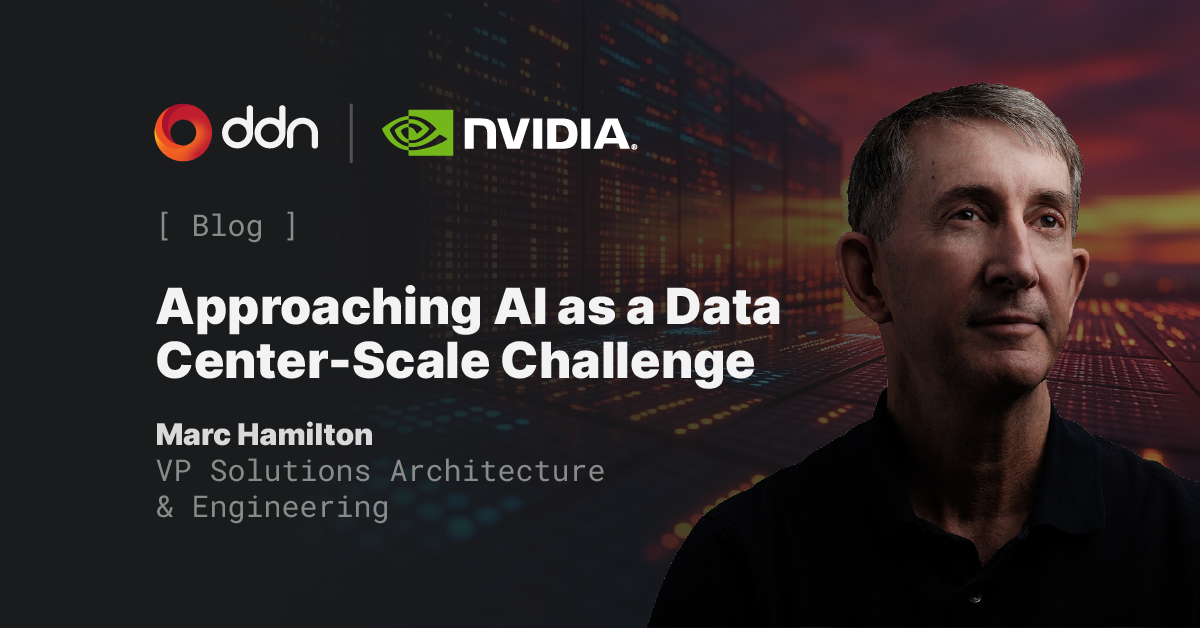 Approaching AI as a Data Center-Scale Challenge