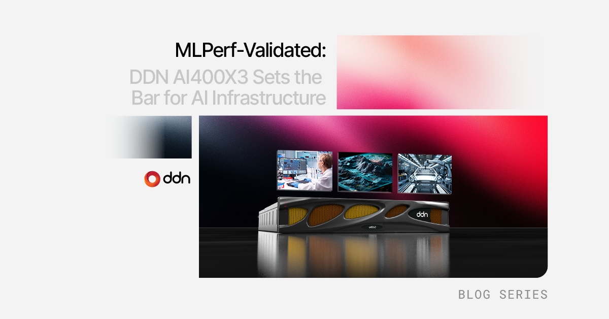 AI Storage Solutions: DDN AI400X3 Sets MLPerf Benchmark