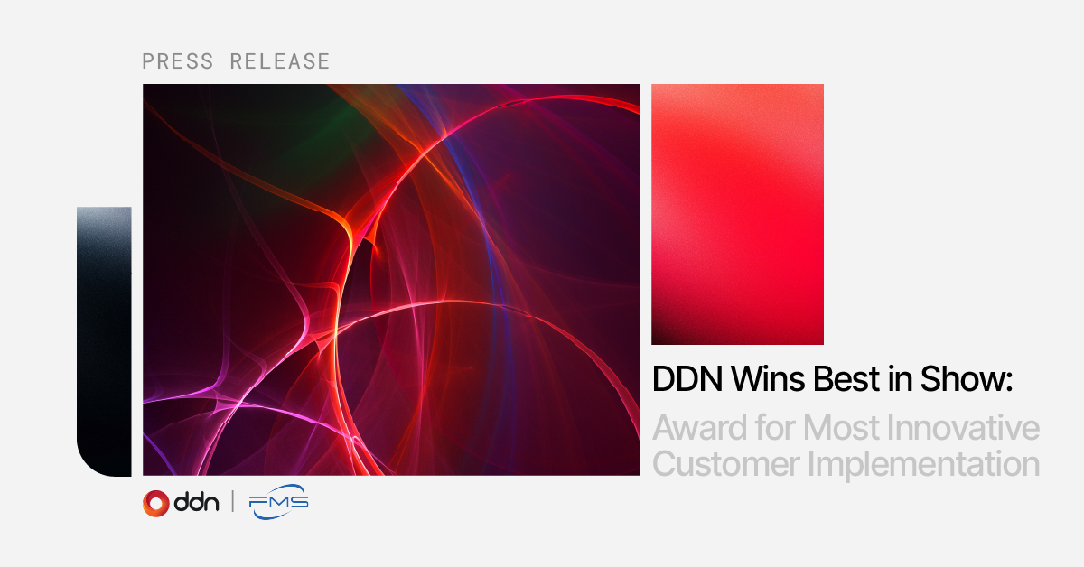 DDN Wins Best in Show Award at FMS